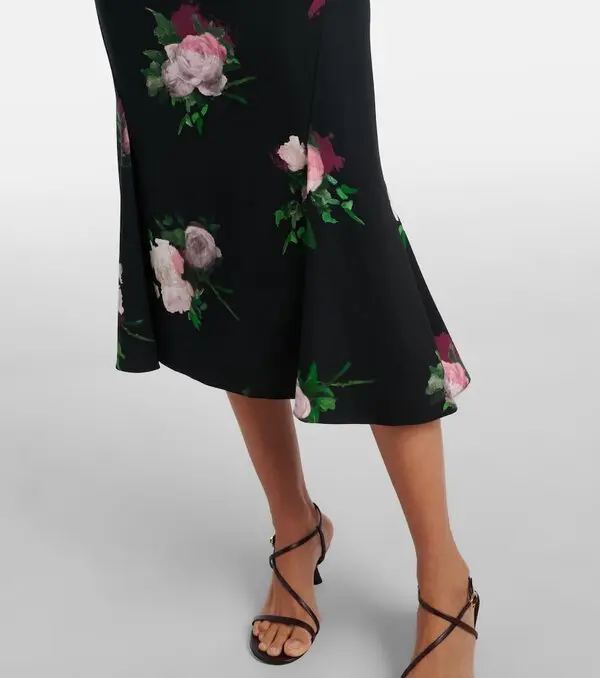 Erdem Floral Midi Dress
