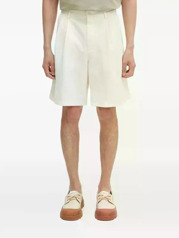 Norse Projects Pleated Shorts With Belt Loops