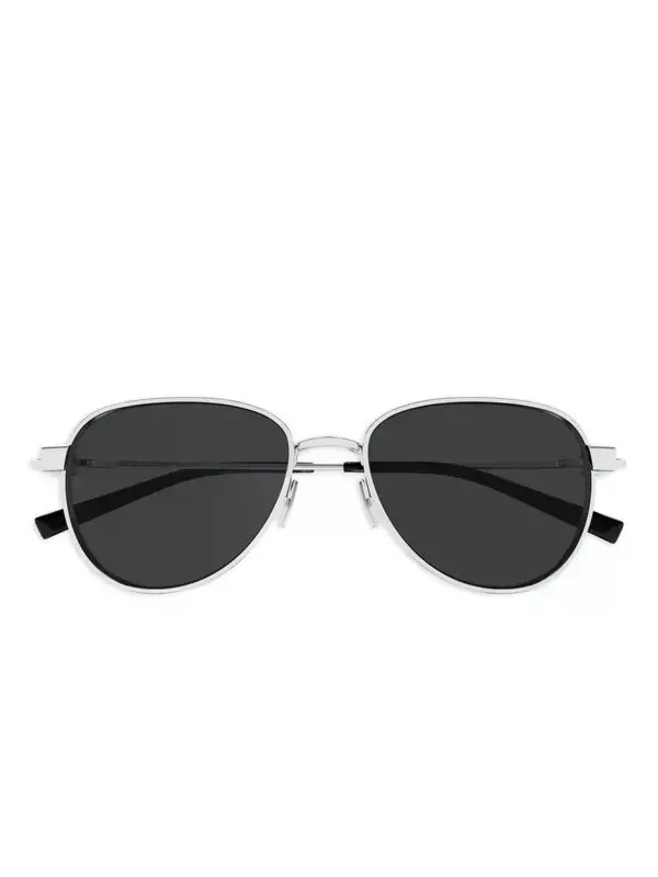 Saint Laurent Aviator Sunglasses - Silver