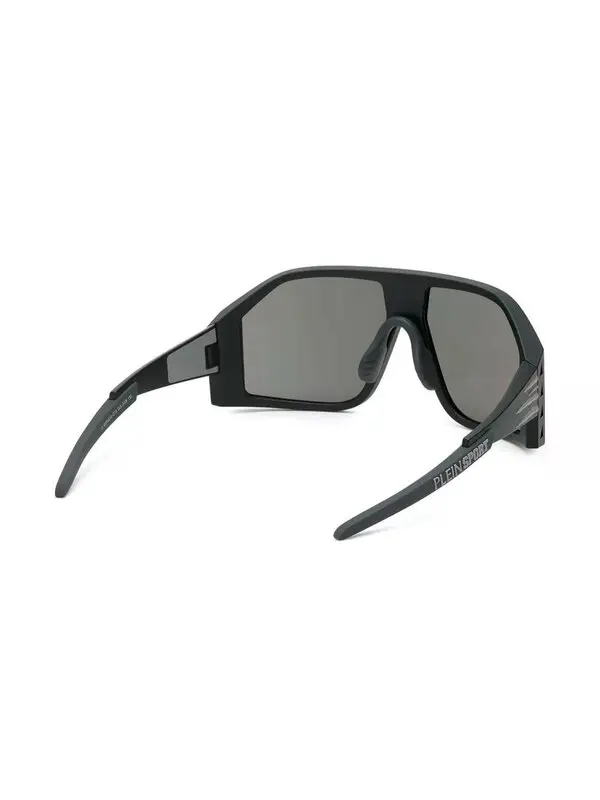 PLEIN SPORT The Wave Gen X.02 Oversize Sunglasses - Black