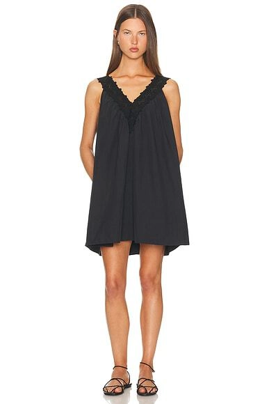 HELSA Mini Dress With Lace