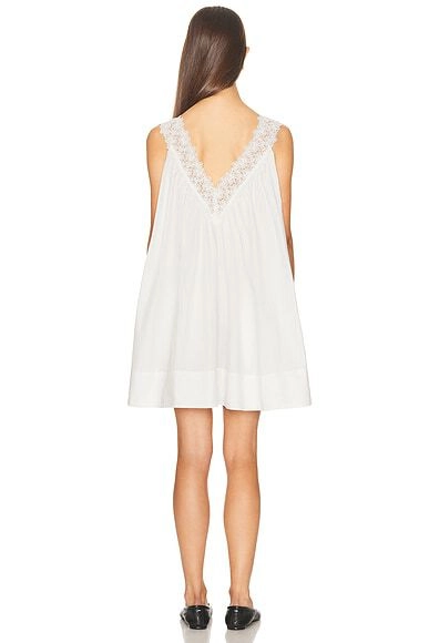 HELSA Mini Dress With Lace Detail