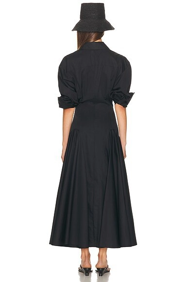 HELSA Godet Shirt Dress