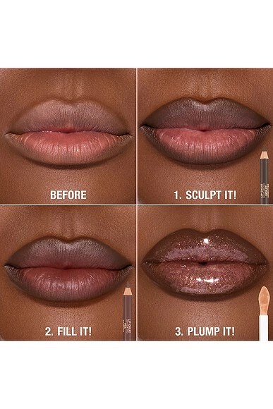 Charlotte Tilbury Supernudes Lip Cheat Long-lasting Waterproof Lip Liner Duo - Deep