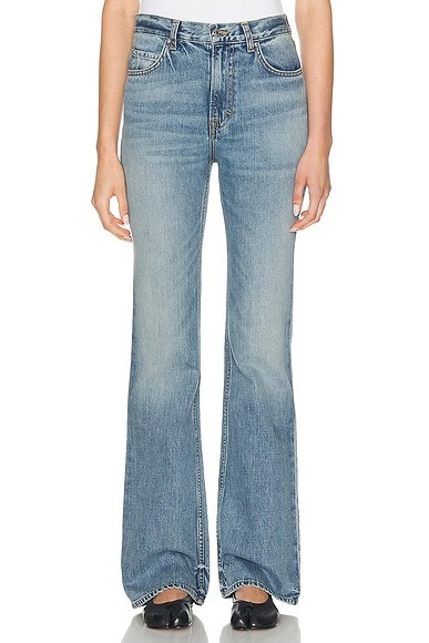 GRLFRND Danie Mid Rise Chill Boot Jeans - Beverly Blvd