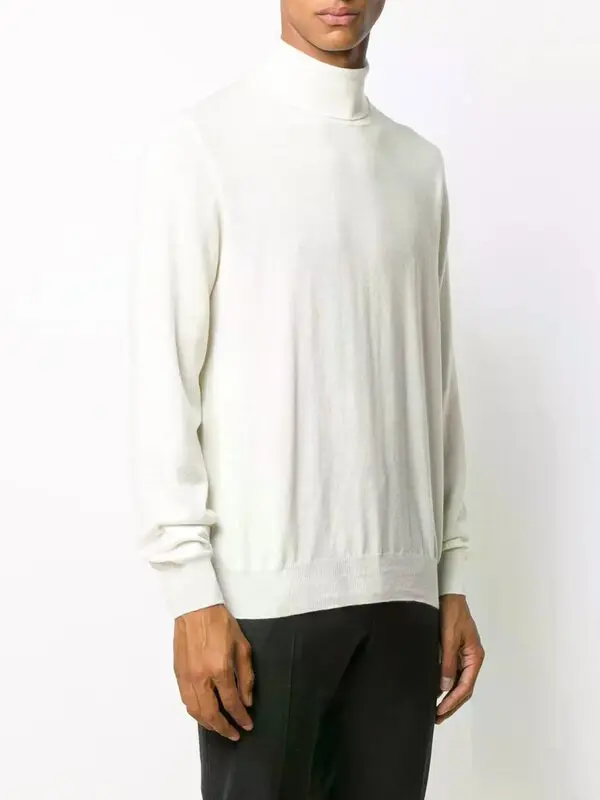 FILERIA Fine Knit Roll Neck Jumper