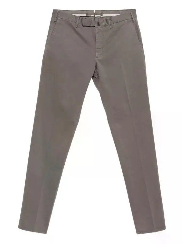 Incotex Stretch-cotton Trousers - Grey