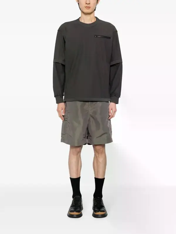 Sacai Belted Cargo Shorts