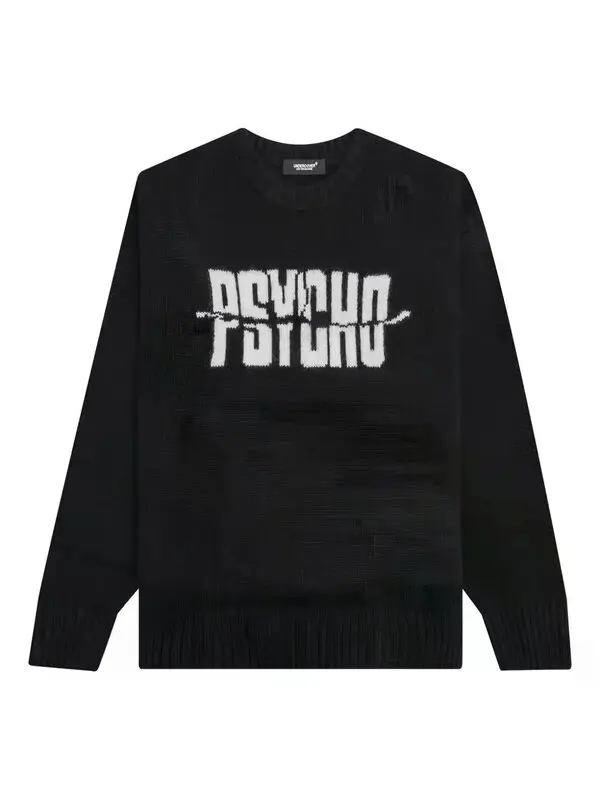 Undercover Psycho Graphic Wool Knit Sweater