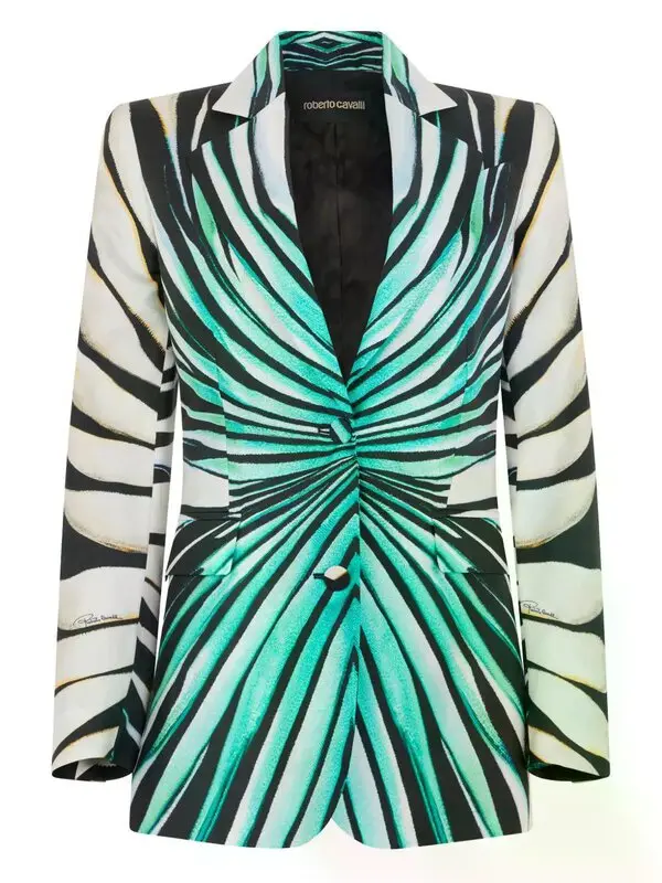 Roberto Cavalli Printed Blazer