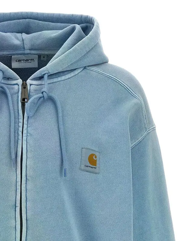 Carhartt Work In Progress Cotton Zip-up Hoodie