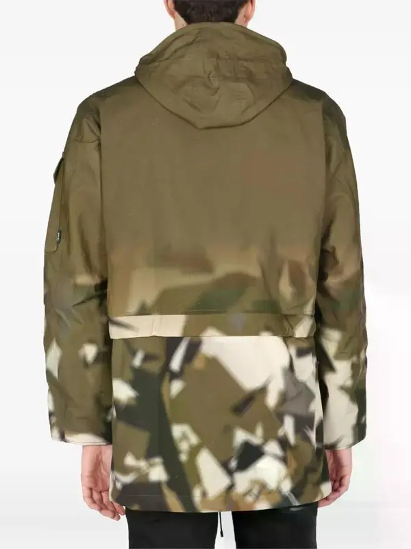 ARKAIR Camouflage Print Raincoat