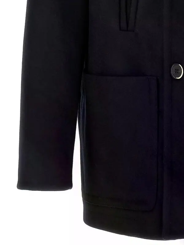 Barena Venezia Double-breasted Peak-lapel Wool-blend Coat