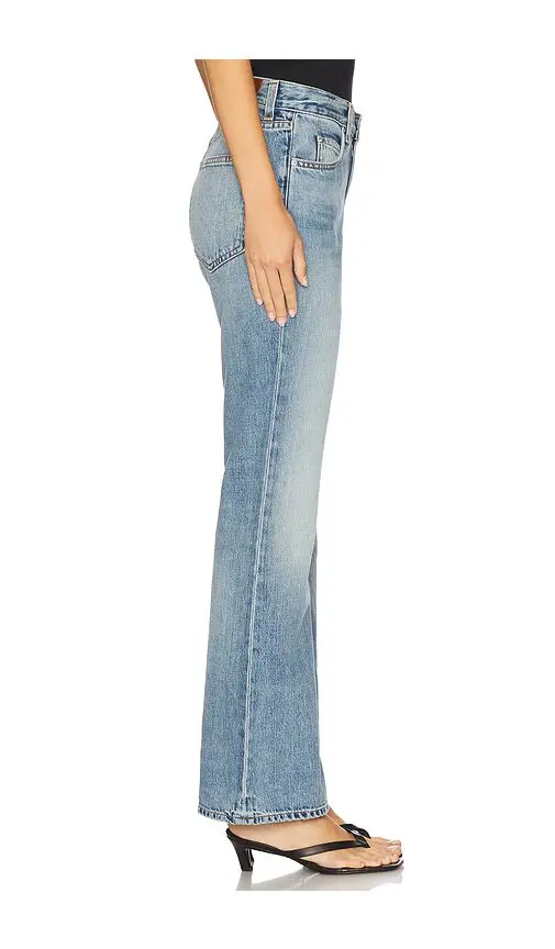 GRLFRND Danie Mid Rise Chill Boot Short Inseam Jeans