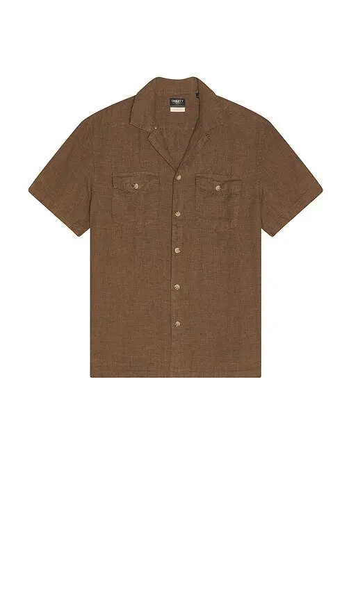Faherty Brand Reserve Basque Camp Shirt In . Also