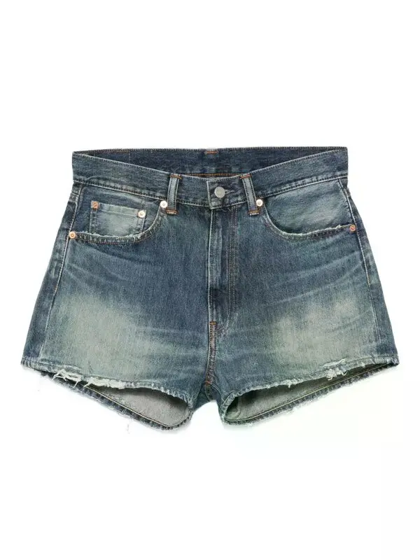 Denimist Haisley Frayed Denim Shorts