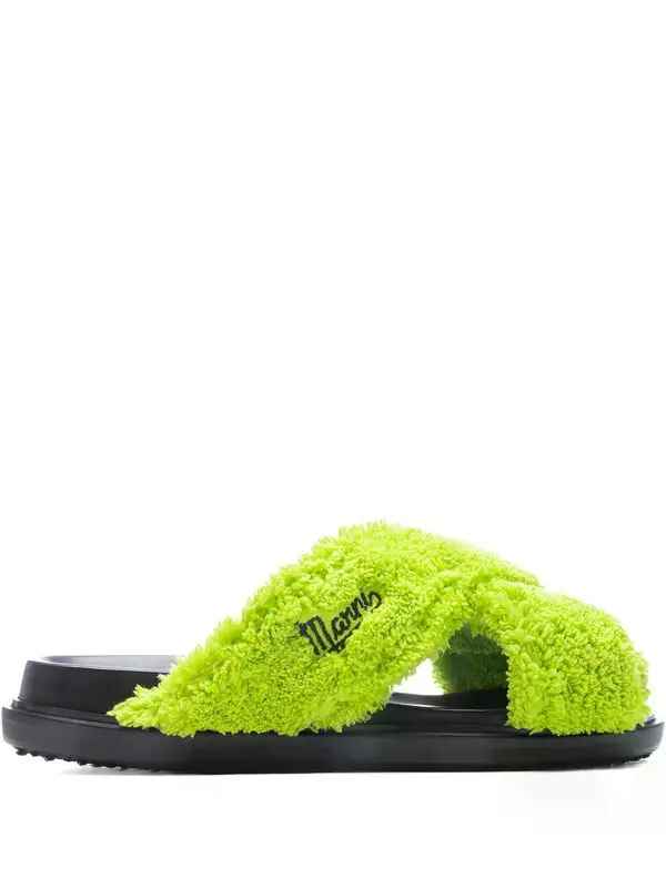 Marni Fussbett Sandals - Green