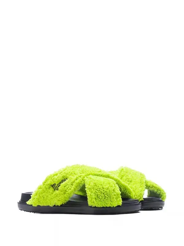 Marni Fussbett Sandals - Green