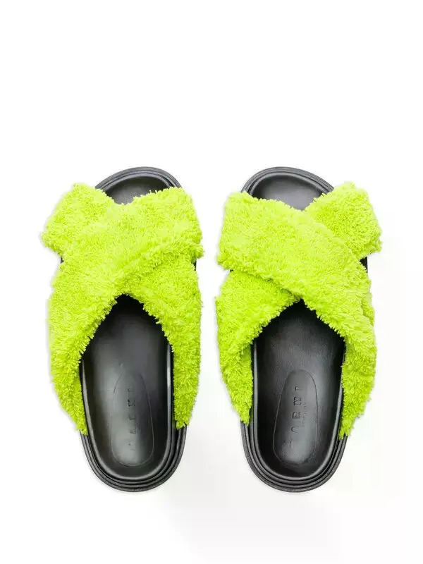 Marni Fussbett Sandals - Green