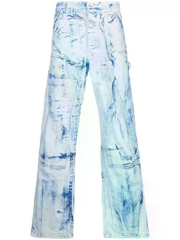 Heron Preston Distressed Effect Denim Jeans