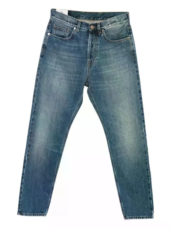 Eleventy Straight Leg Cotton Jeans
