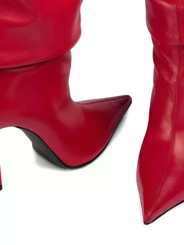 LE SILLA 100mm Bella Slouchy Pointed-toe Boots