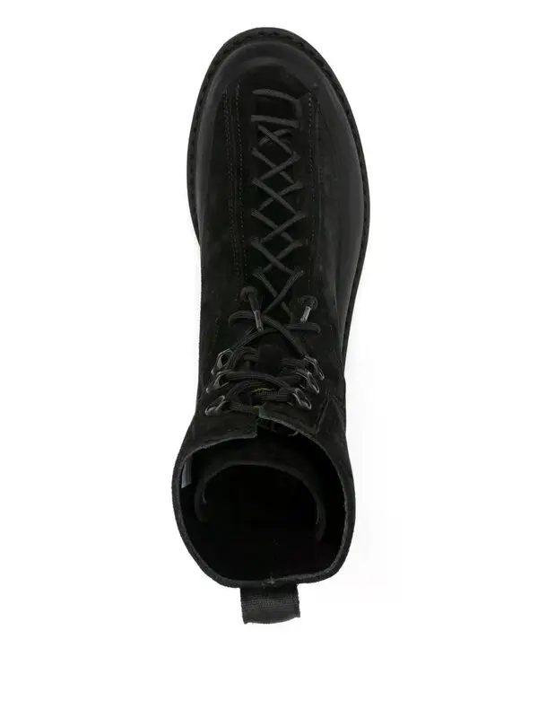 Stone Island Lace-up Suede Boots