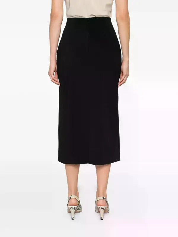 Alberta Ferretti Wool-blend Pencil Skirt