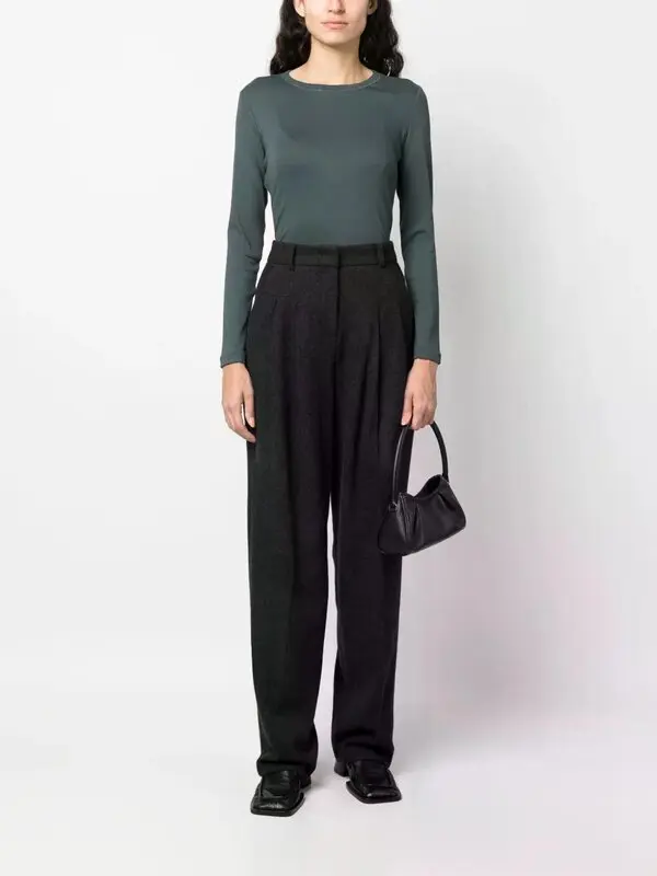 Fabiana Filippi Fine-knit Jumper With Bead Detailing