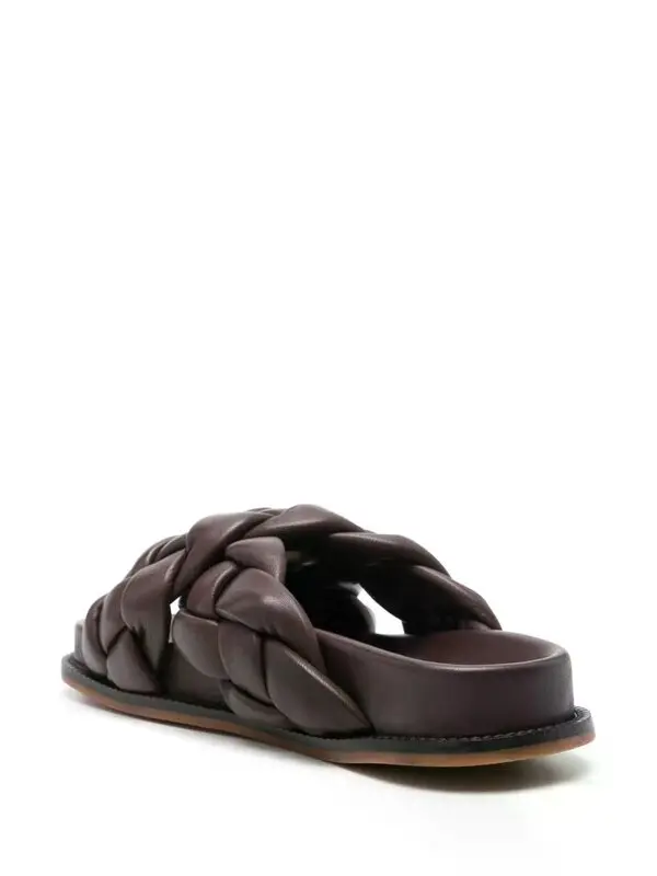 Fabiana Filippi Braided Leather Slides