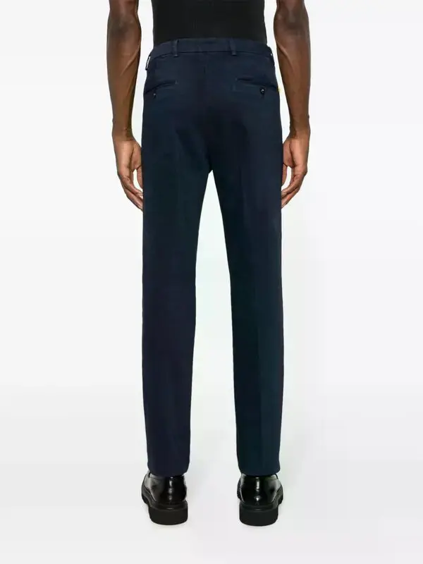 MANUEL RITZ Logo-charm Gabardine Trousers