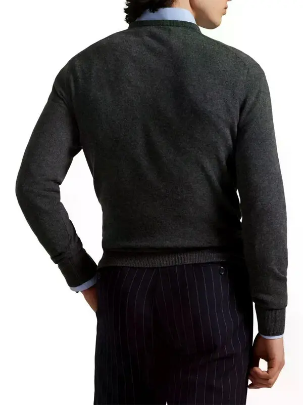 Polo Ralph Lauren Merino Wool Crew Neck Sweater - Grey