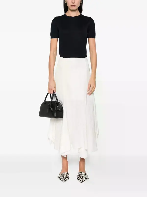 Max Mara Wool Knit T-shirt - Blue
