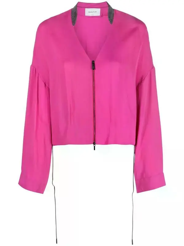 Fabiana Filippi Zip-fastening Jacket - Pink