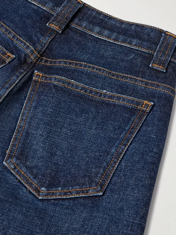 Khaite Dane High-rise Wide-leg Jeans