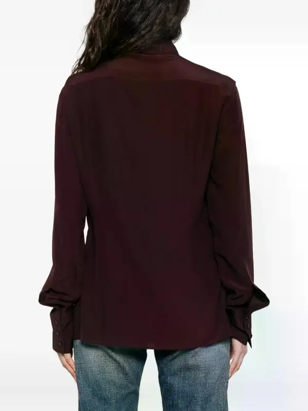 Stella McCartney Silk Bow-tie Shirt