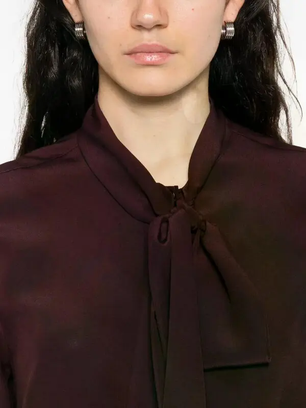Stella McCartney Silk Bow-tie Shirt