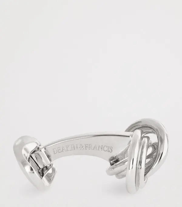 DEAKIN & FRANCIS Sterling Knot Cufflinks