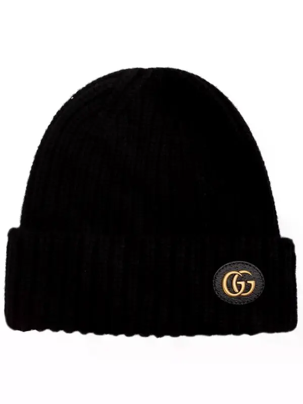 Gucci Double G Beanie - Black