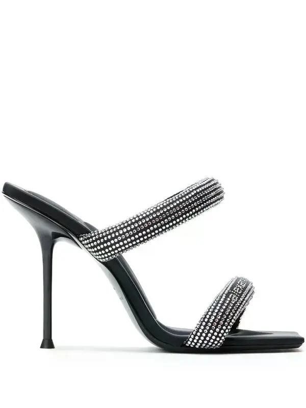 Alexander Wang Crystal-embellished Stiletto Sandals