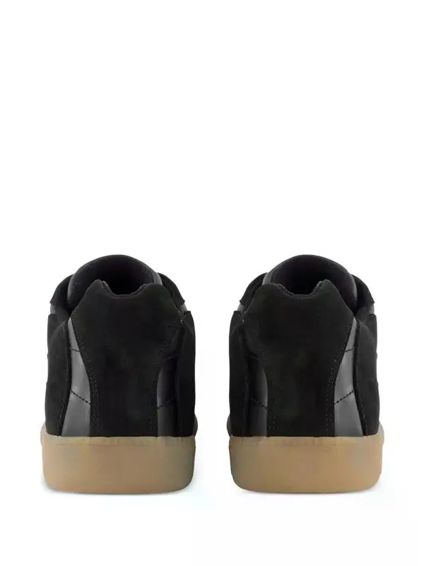 FLANEUR Low-top Leather And Suede Sneakers