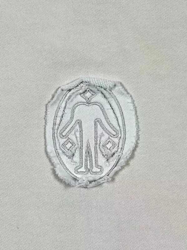 UNTITLED ARTWORKS Distressed-effect Logo-patch T-shirt