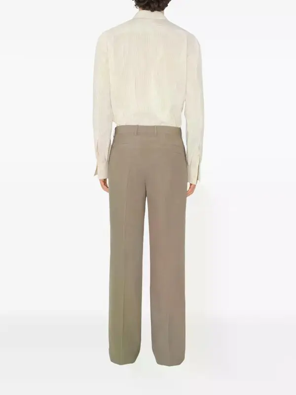Burberry Silk Tailored Trousers