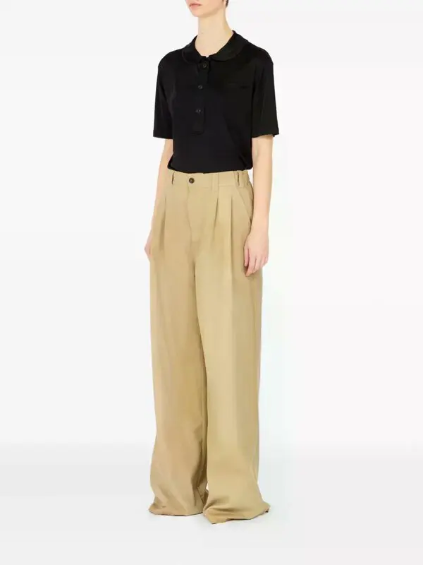 MAISON MARGIELA Wide-leg Tailored Trousers