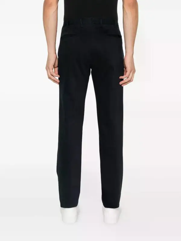 Incotex Stretch-cotton Trousers - Blue