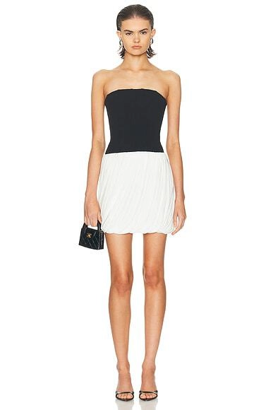 Simkhai Josie Bustier Mini Dress - Black Multi