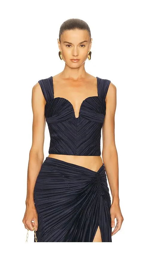 Cult Gaia Kaitlin Cropped Top