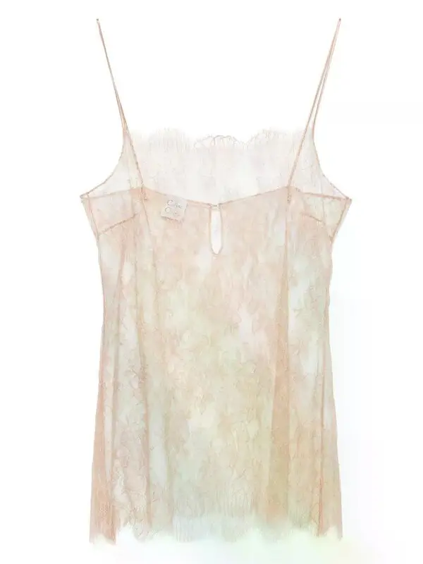 Carine Gilson Lace Camisole - Neutrals