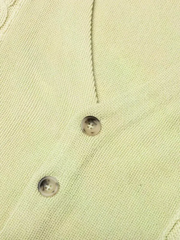 AWAKE NY Cable Knit Panelled Cardigan