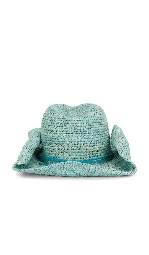 FLORABELLA Lai Cowboy Hat - Teal